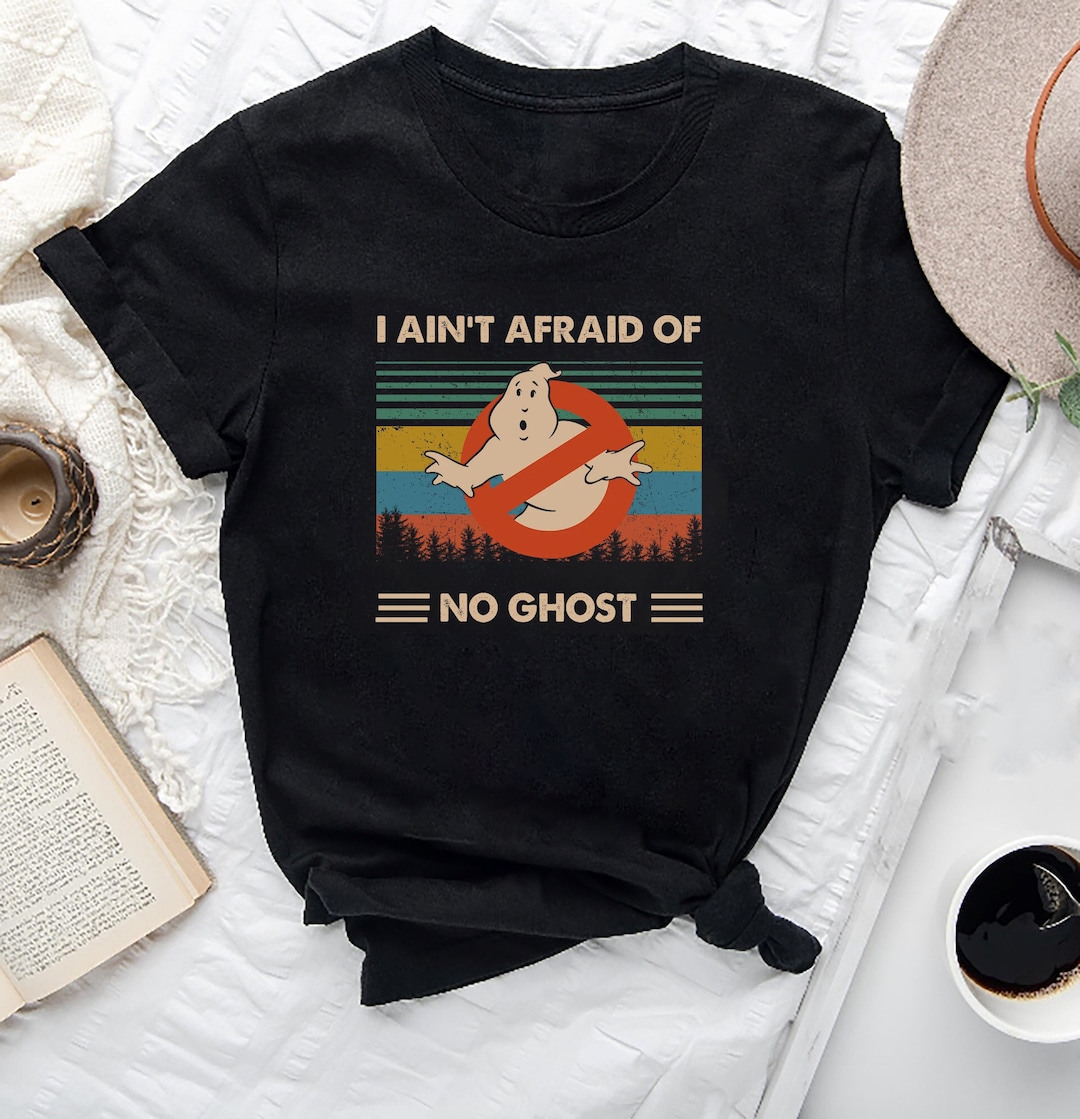 Ghostbusters I Aint Afraid of No Ghost Vintage T-shirt, Ghostbusters ...