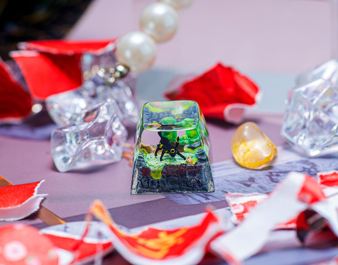 Umbreon Resin Keycap, Pokemon Anime Artisan Keycap, Pokemon Lovers ESC ...