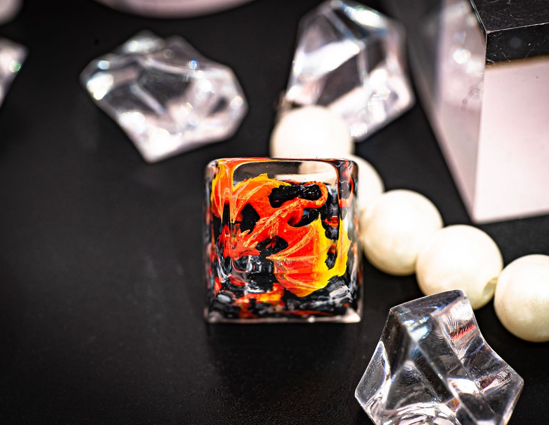 Dragon Epoxy Resin Keycap, Keycap for Mechanical Gaming Keyboard ...