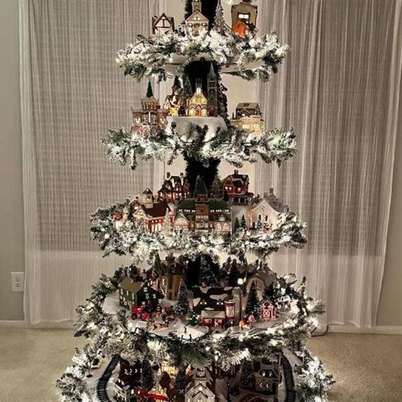 Christmas Tree Display Shelves - Etsy