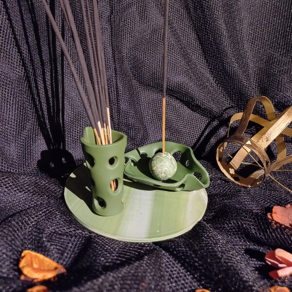 Clay Incense Holder - Etsy