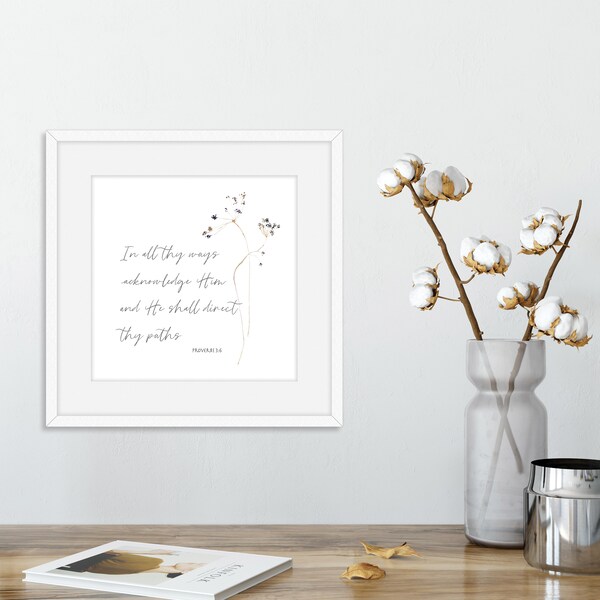 Acknowledge Him - Etsy