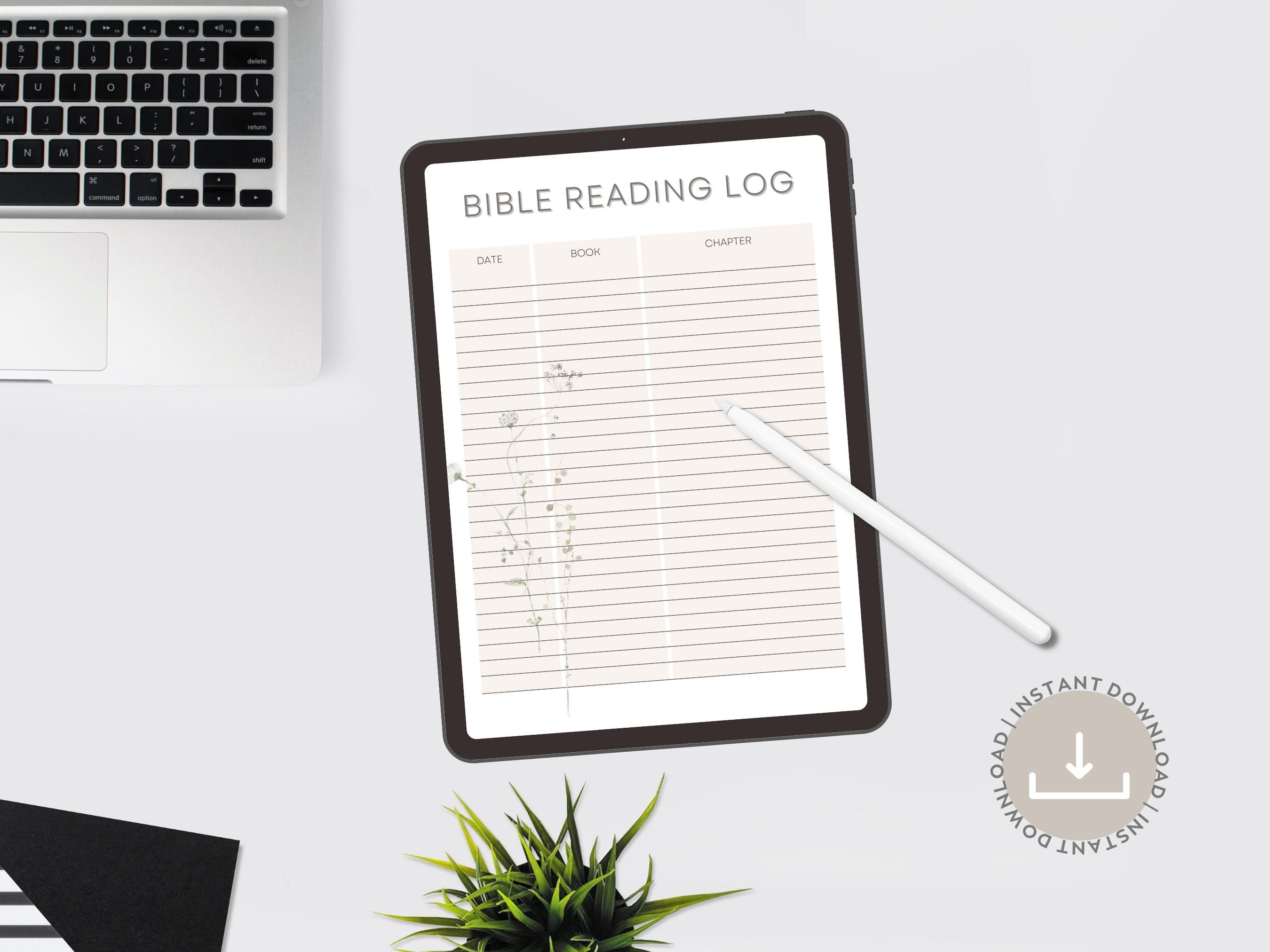 Bible Study Journal, Printable Bible Journal, Digital Bible Journal - Etsy