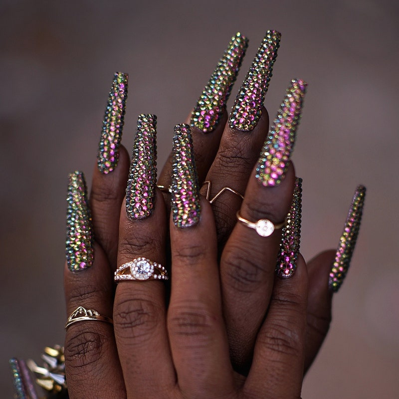 Glam Nails - Etsy