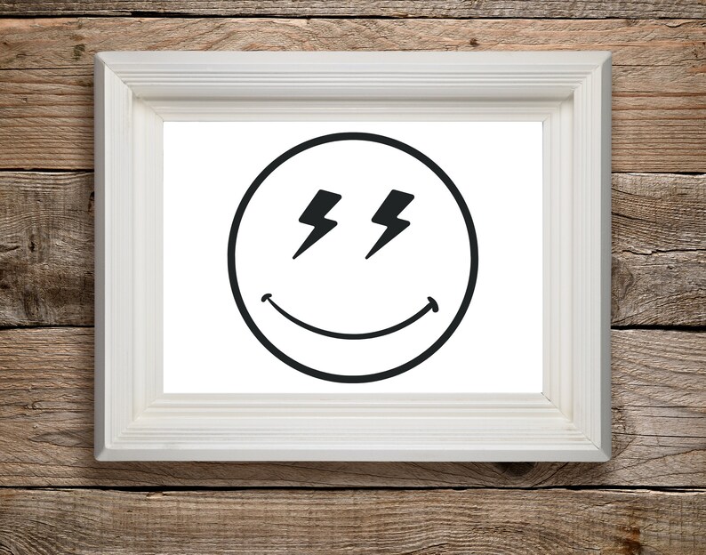 Smile Png, Smiley Face Clipart, Lightening Png, Lightening Smiley Png ...