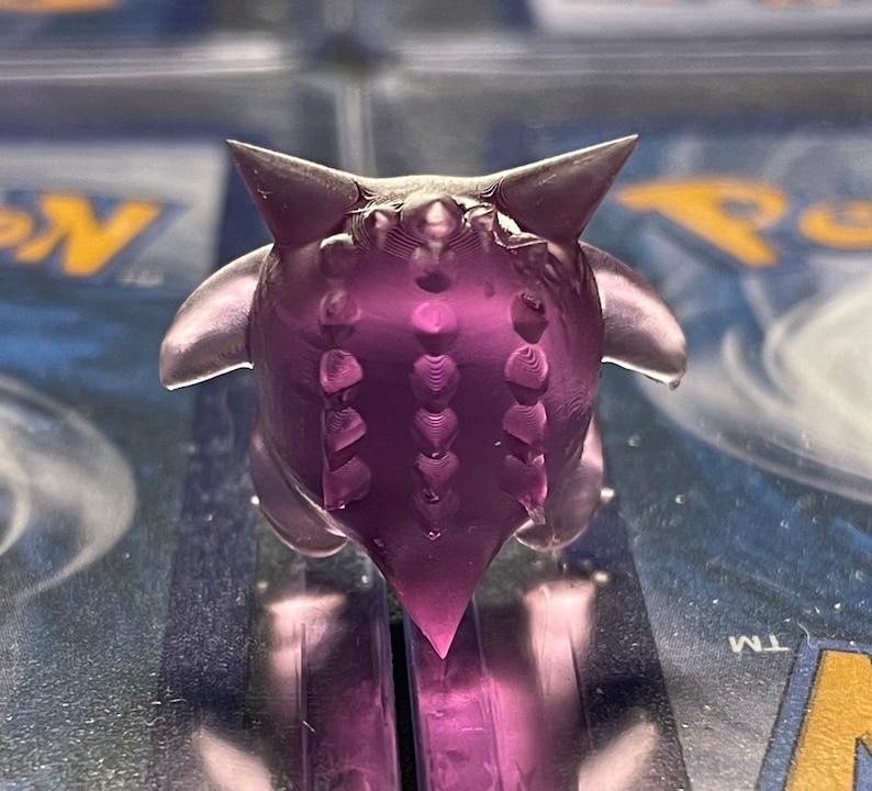 Pokémon Crystal Color Figurine Gengar keychain FREE - Etsy