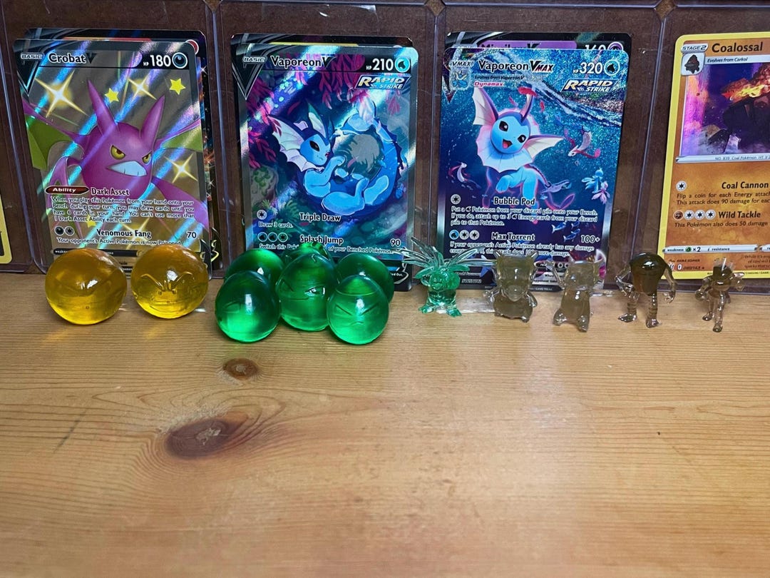 Pokémon Kanto Crystal Color Figure| Voltorb, Electrode, Exeggcute ...