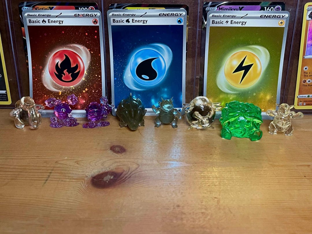 Pokémon Kanto Crystal Color Figure| Lickitung, Koffing, Weezing ...