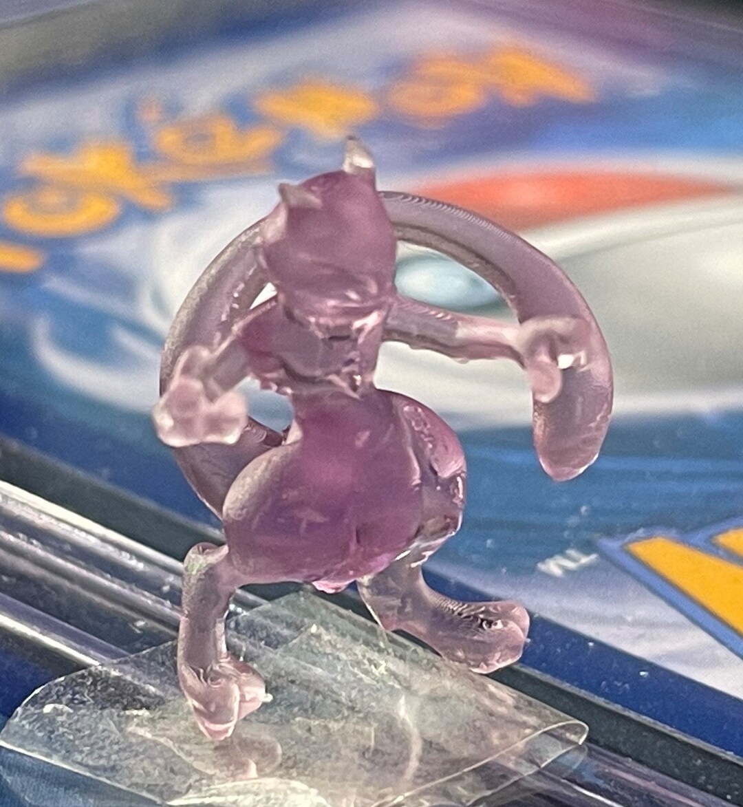Pokémon Crystal Color Figurine Mewtwo keychain FREE SHIPPING If Your ...