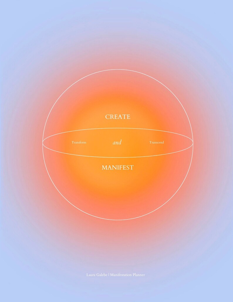 Manifestation Planner: Create and Manifest - Etsy