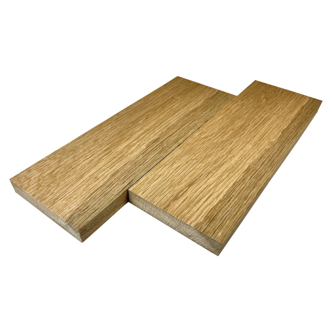 White Oak Lumber Board Solid Wood - 3/4" X 4" X 16" Pack of 2 - Etsy Canada