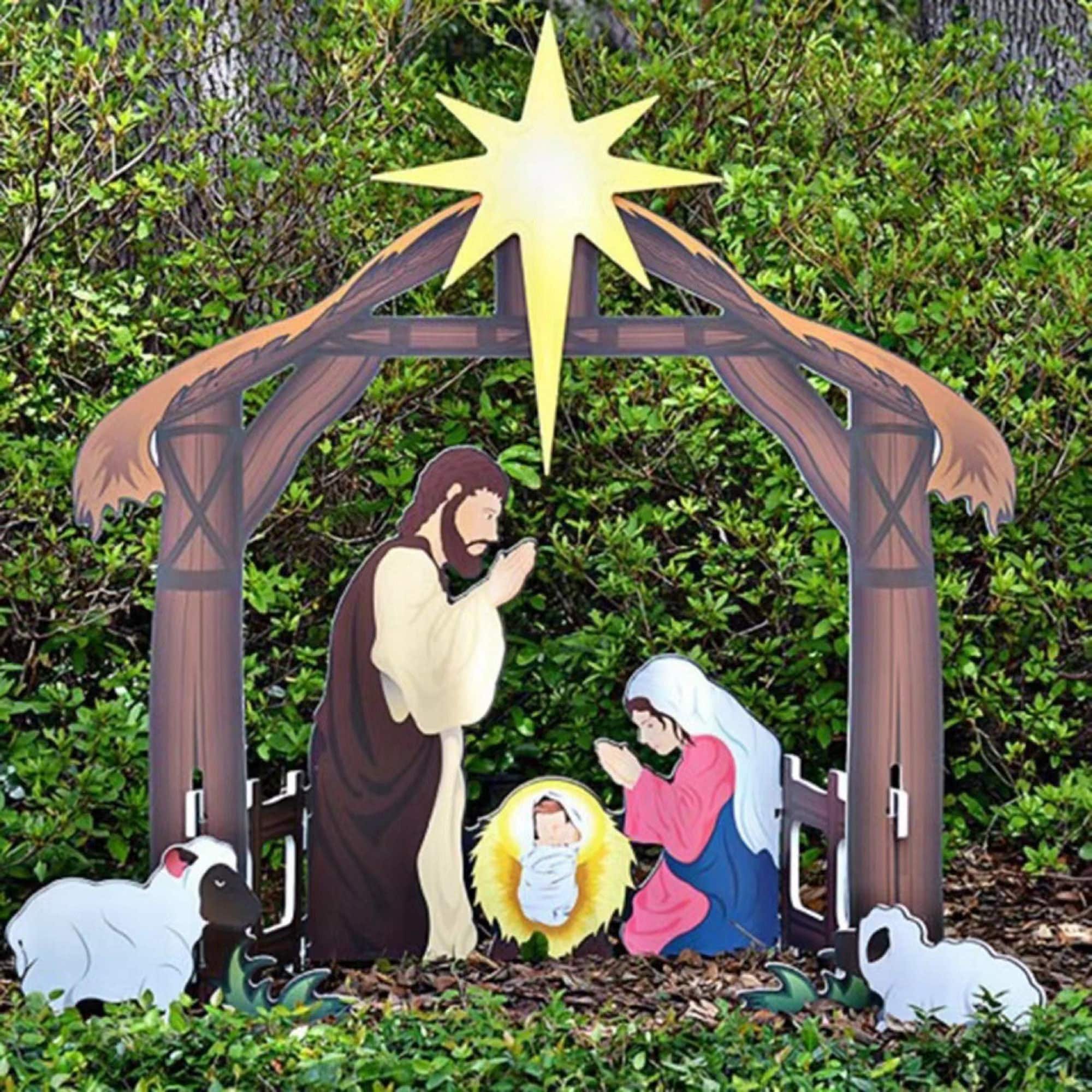 Life Size Outdoor Nativity Sets