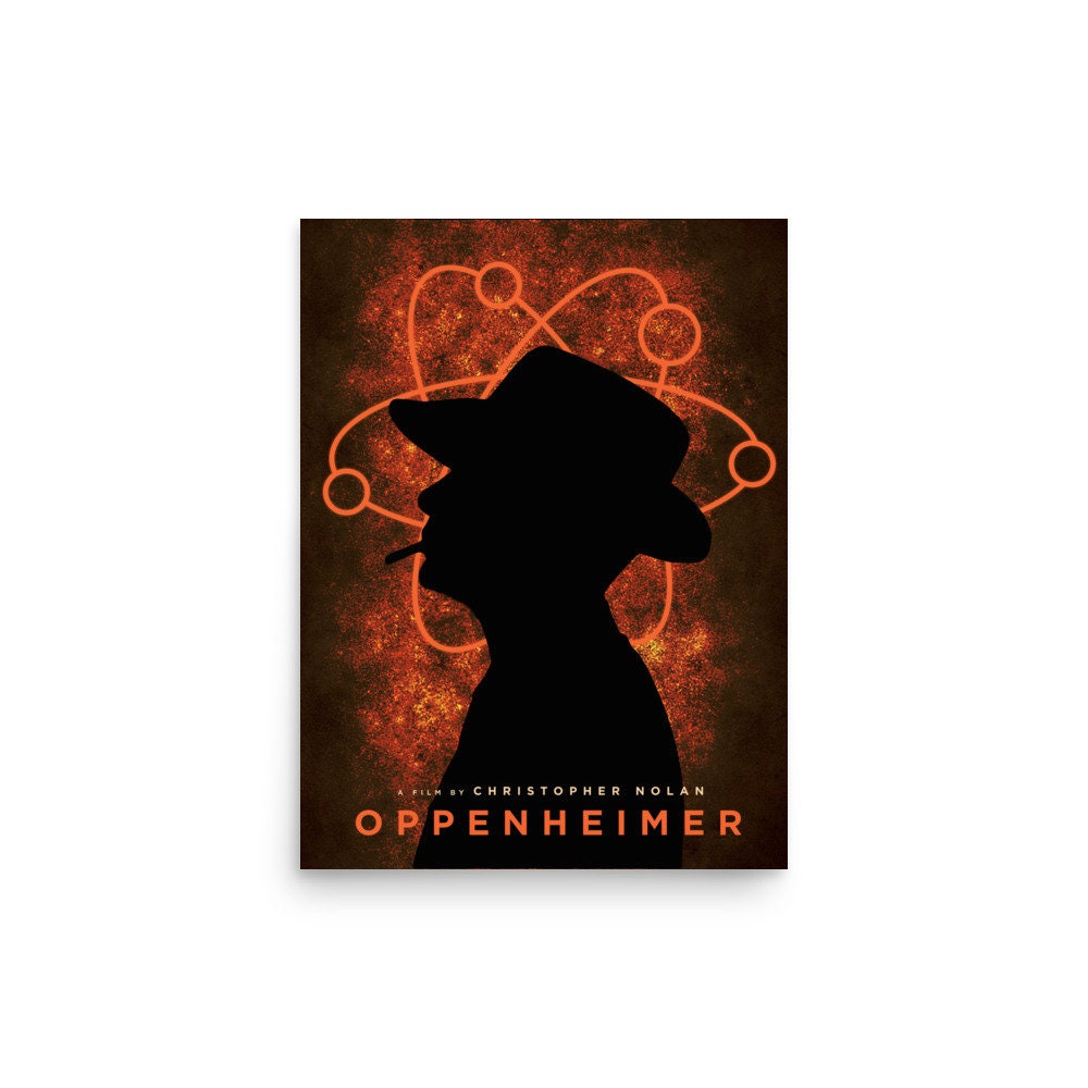 Oppenheimer Poster | Minimalist Movie Poster | High Quality Poster Unframe