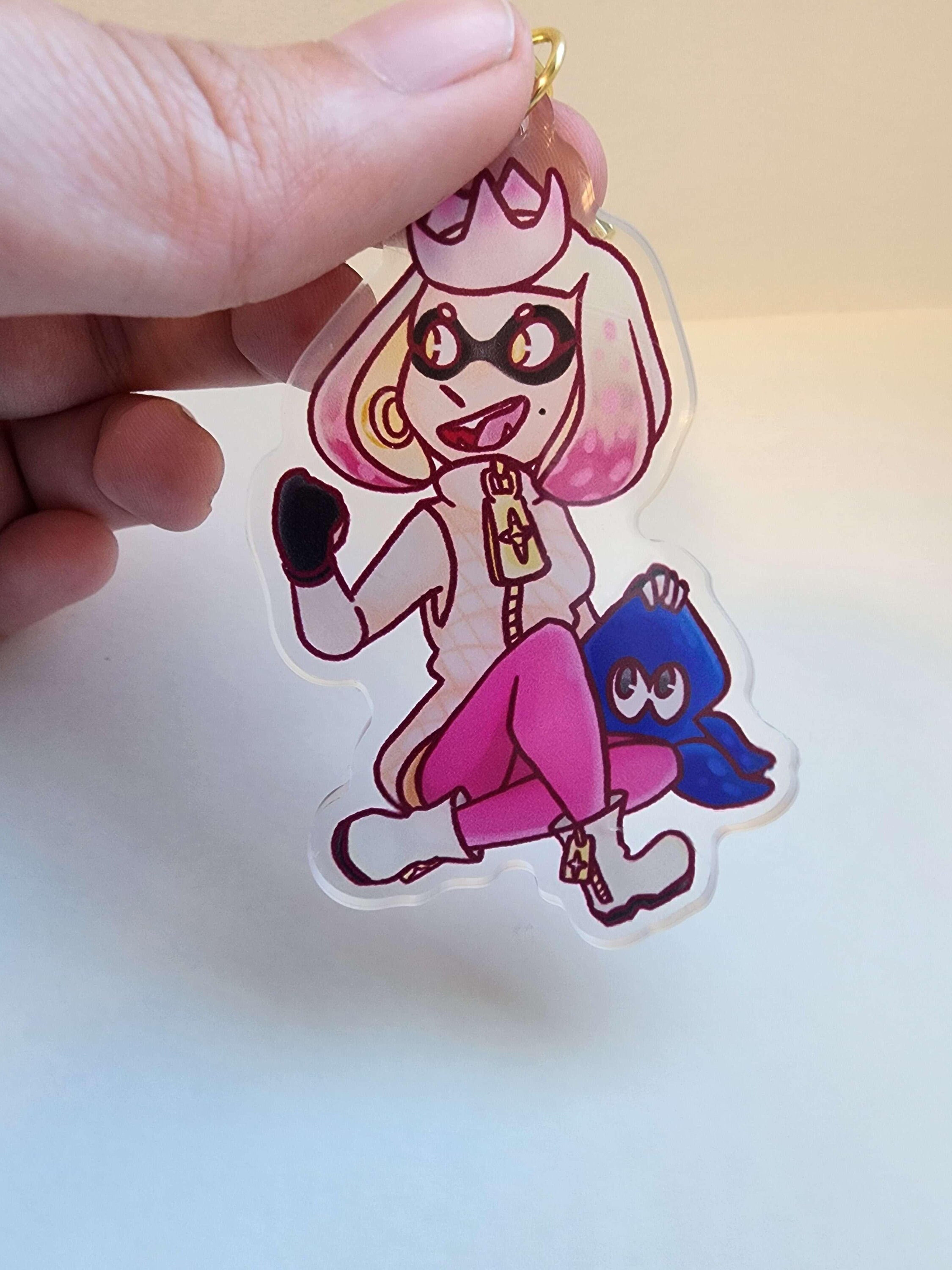 Marina and Pearl Splatoon Acrylic Keychain - Etsy