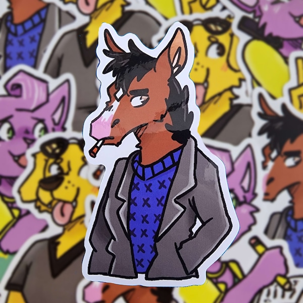 Bojack Horsman Stickers - Etsy