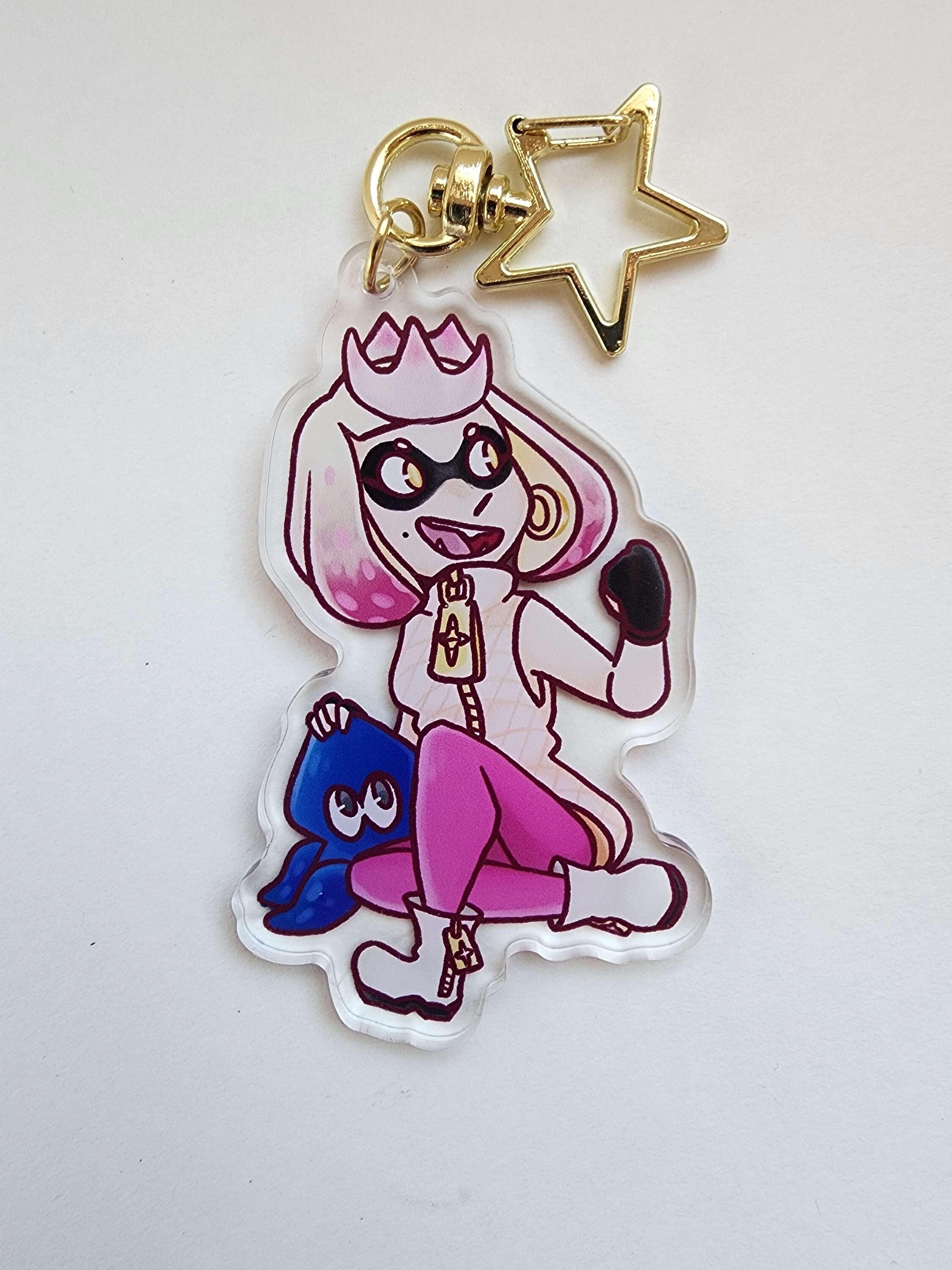 Marina and Pearl Splatoon Acrylic Keychain - Etsy