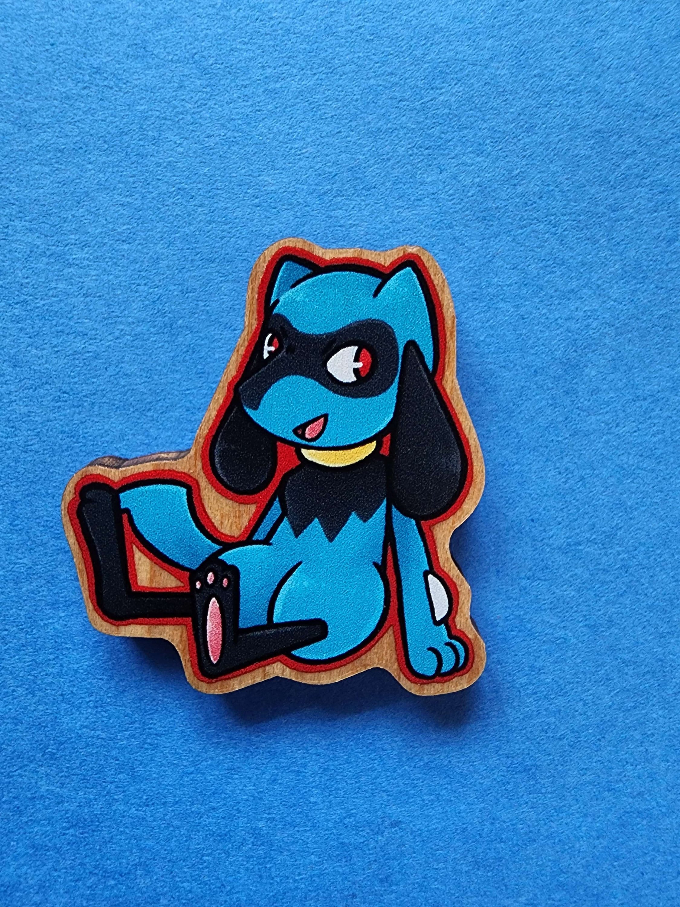 Dog Pokemon Wooden Pins zorua, Riolu, Furret, Growlithe, Vulpix, Shinx ...