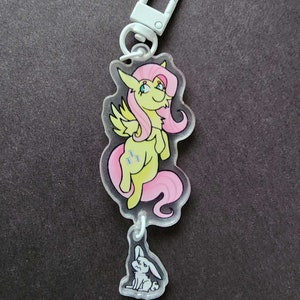 MLP Hanging Keychains (my Little Pony, Pinkiepie,rarity,fluttershy ...