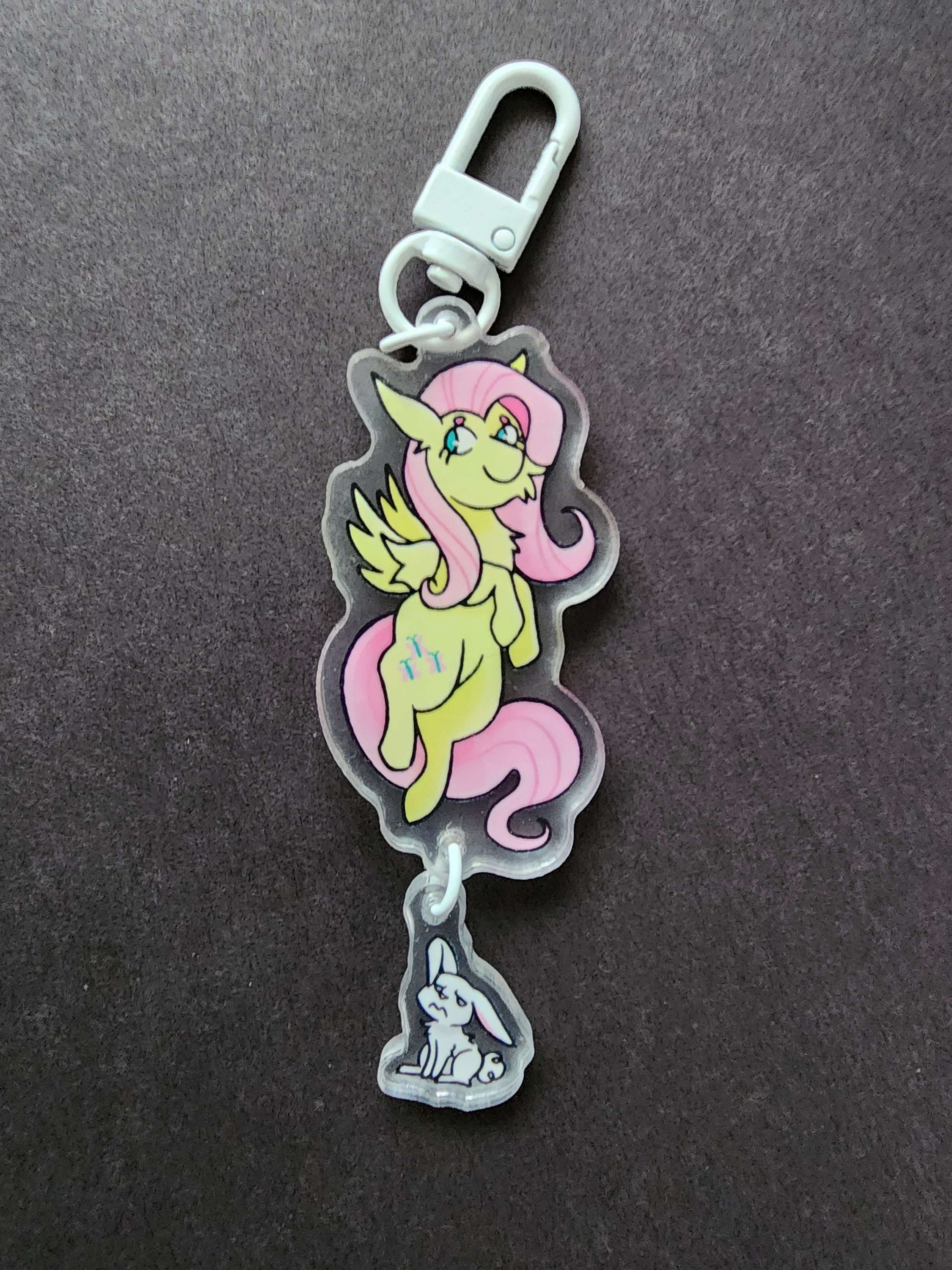 MLP Hanging Keychains (my Little Pony, Pinkiepie,rarity,fluttershy ...