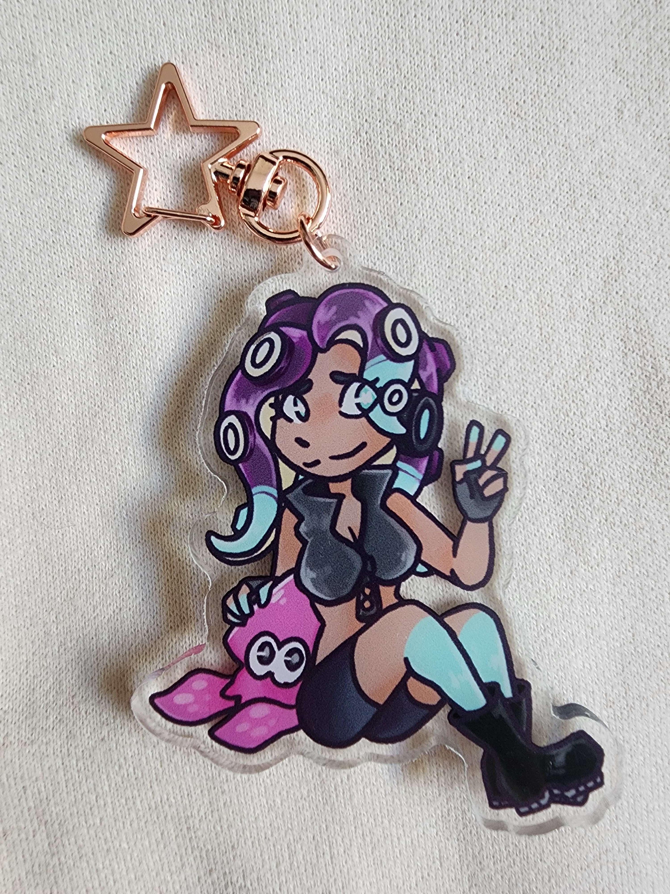 Marina and Pearl Splatoon Acrylic Keychain - Etsy