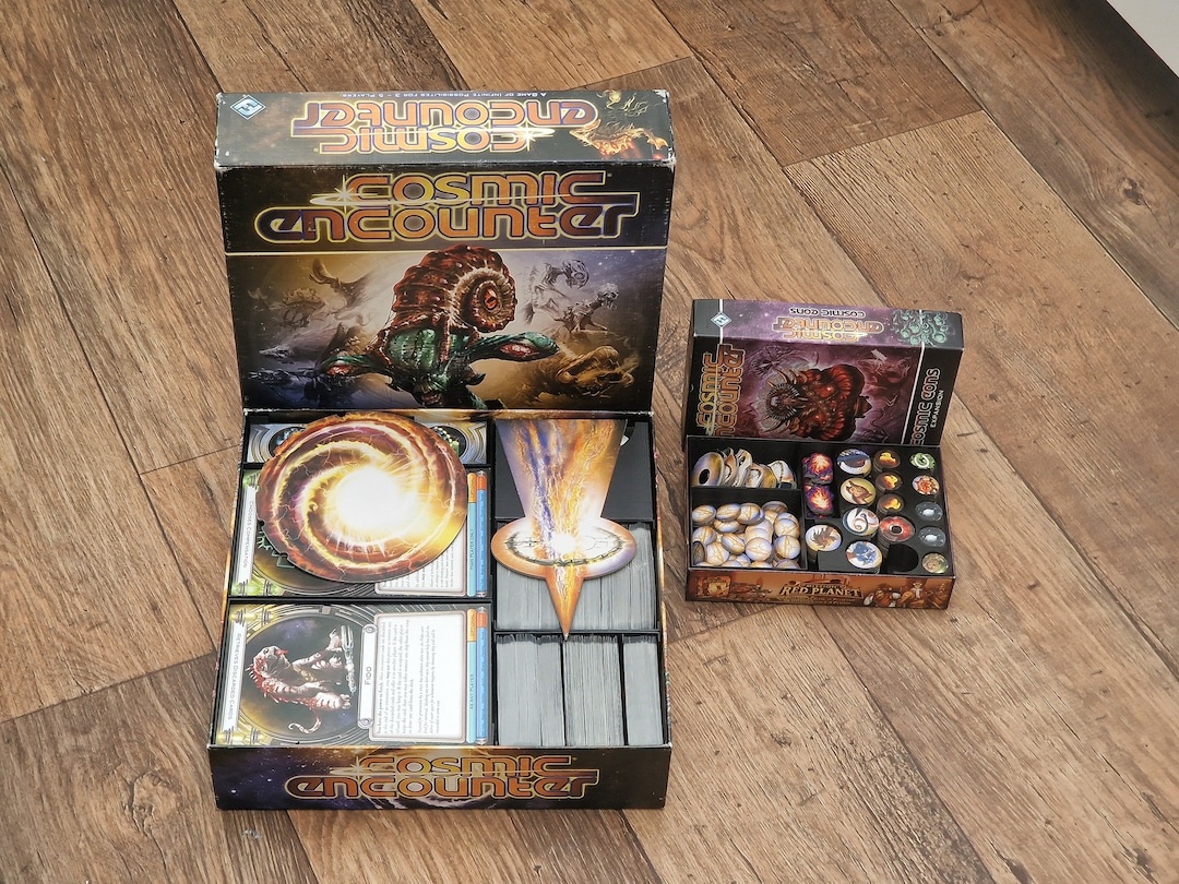 Cosmic Encounter Insert Oragniser - Base & 6 Expansions - Etsy