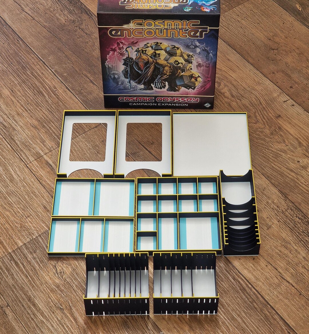 Cosmic Encounter: Cosmic Odyssey Insert Organiser Multi Colour - Etsy