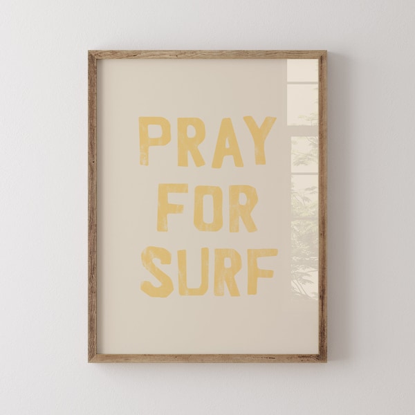 Pray for Surf - Etsy