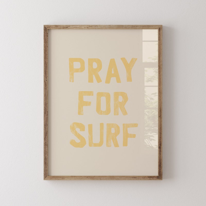 Pray for Surf - Etsy
