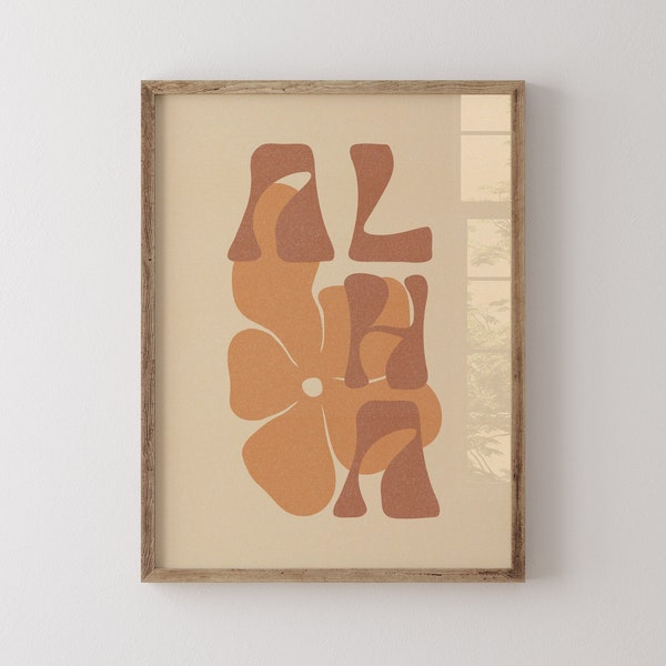 Aloha Printable Art - Etsy