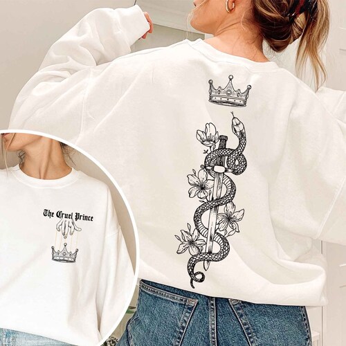 The Cruel Prince Shirt Crewneck Sweatshirt the Folk of the - Etsy