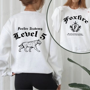 CUSTOM Foxfire Academy Sweatshirt, Kotlc Shirt, Bookish Shirt, Team ...