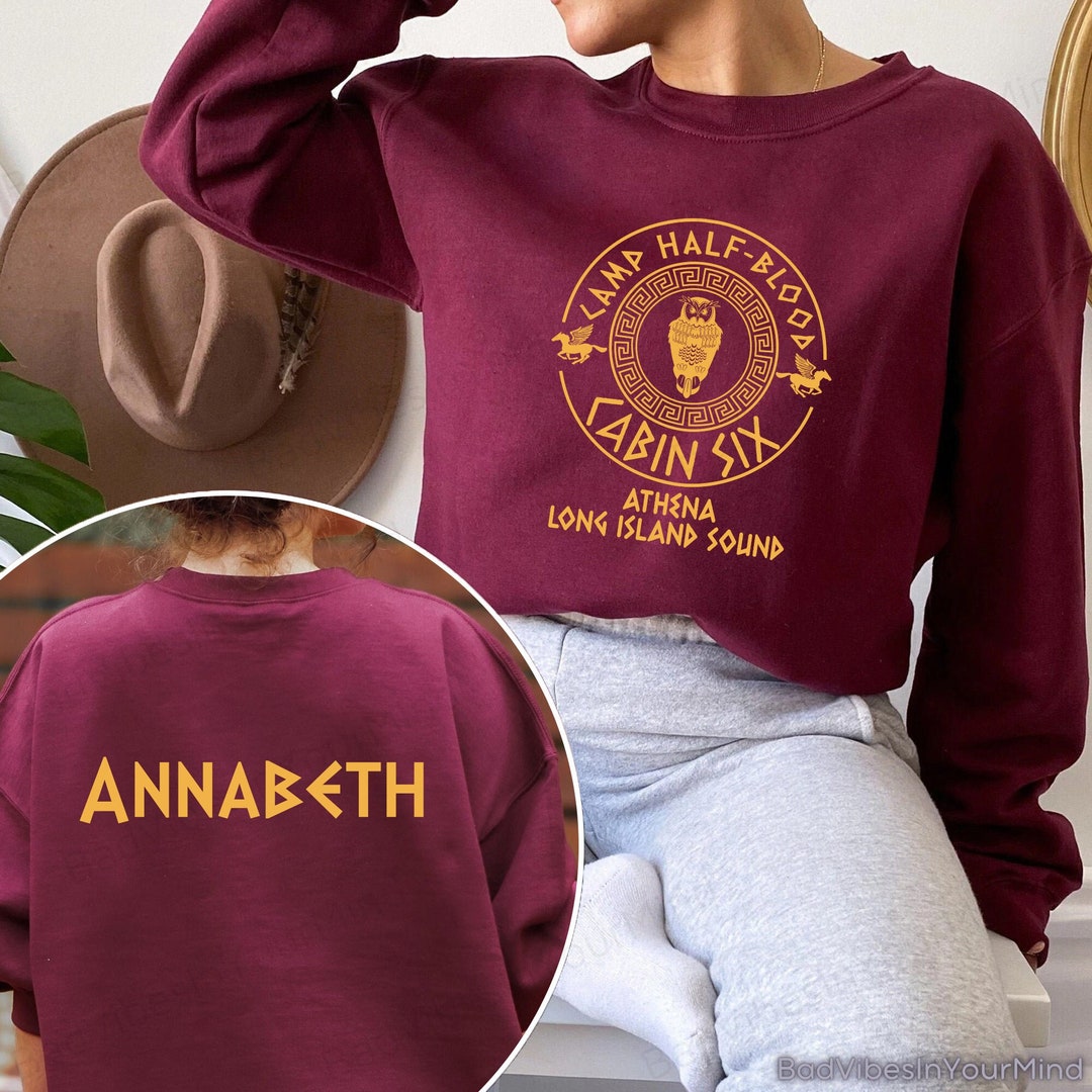 Custom Name Percy Jackson 2-sided Sweatshirt Hoodie T-shirt ...
