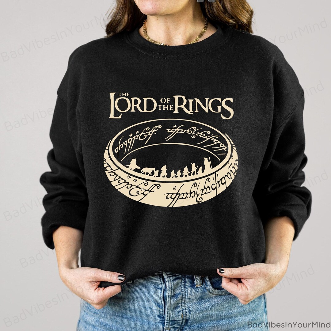 LOTR Sweatshirt, Lord of the Rings Shirt, Dark Academia, Feminist ...