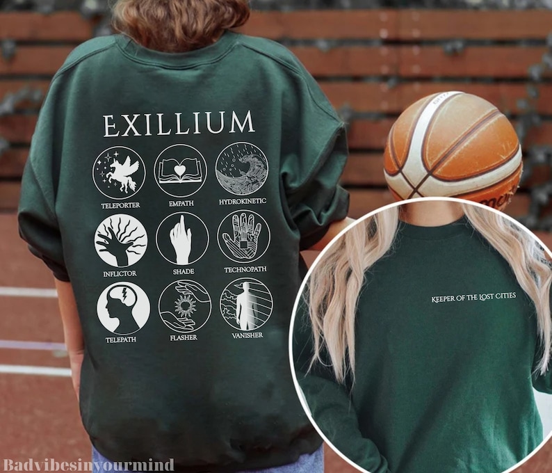 Keeper of the Lost Cities Symbols Shirt, Team Foster-keefe, Foxfire ...