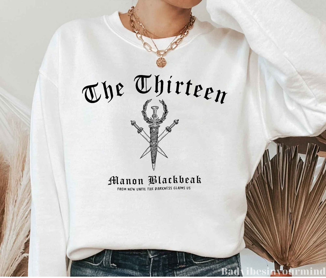 The Thirteen Shirt Sarah J Maas Throne of Glass Sweatshirt Hoodie Shirt ...