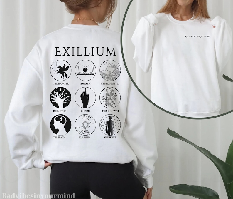 Keeper of the Lost Cities Symbols Shirt, Team Foster-keefe, Foxfire ...