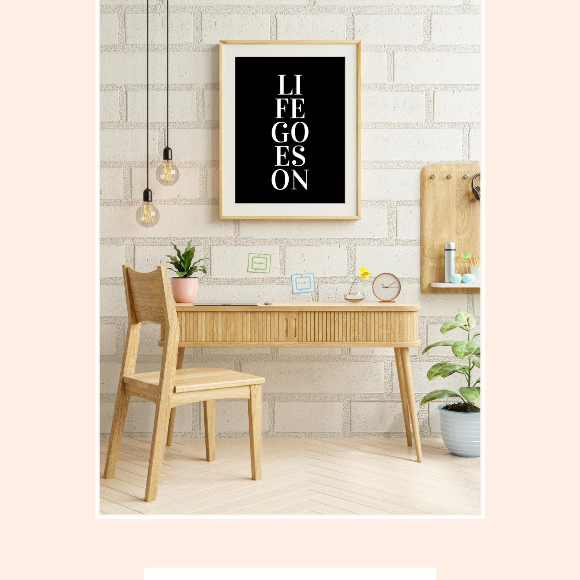 Positive Affirmation Wall Art Inspirational Wall Art Printable Wall Art ...