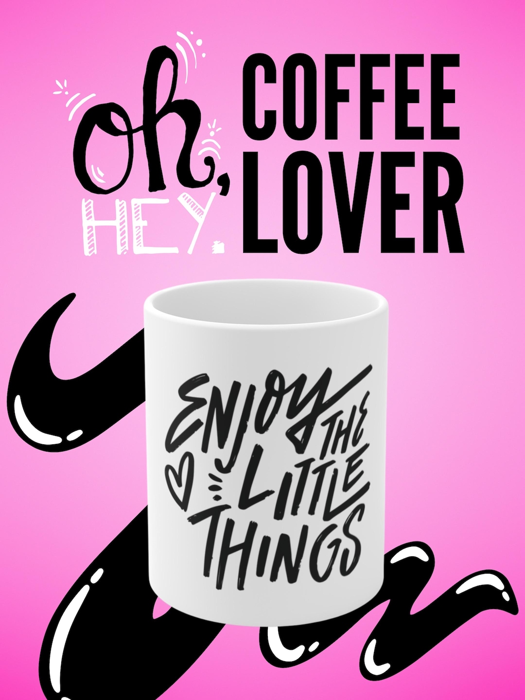 Quote Coffee Mug, Inspirational Ceramic Cup, Tea Cup With Saying, Quote ...