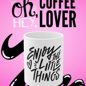 Quote Coffee Mug, Inspirational Ceramic Cup, Tea Cup With Saying, Quote ...
