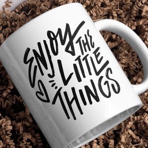 Quote Coffee Mug, Inspirational Ceramic Cup, Tea Cup With Saying, Quote ...
