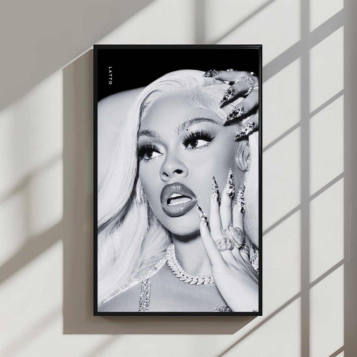 Latto: Downloadable Wall Art Poster (5 PDF Sizes Included) - Etsy
