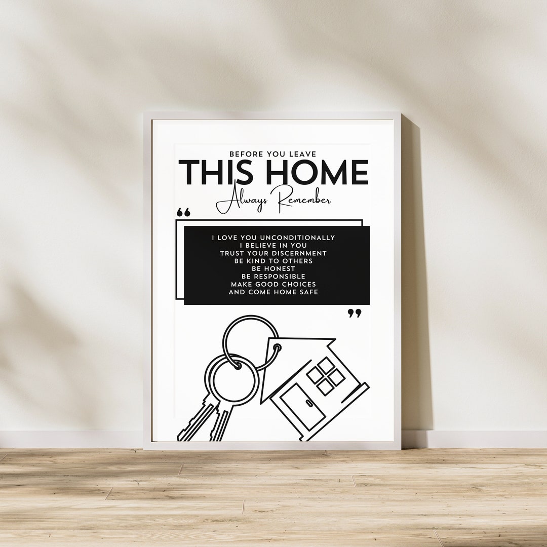 This Home Framed Vertical Poster, Home Framed Posters, Home Posters ...
