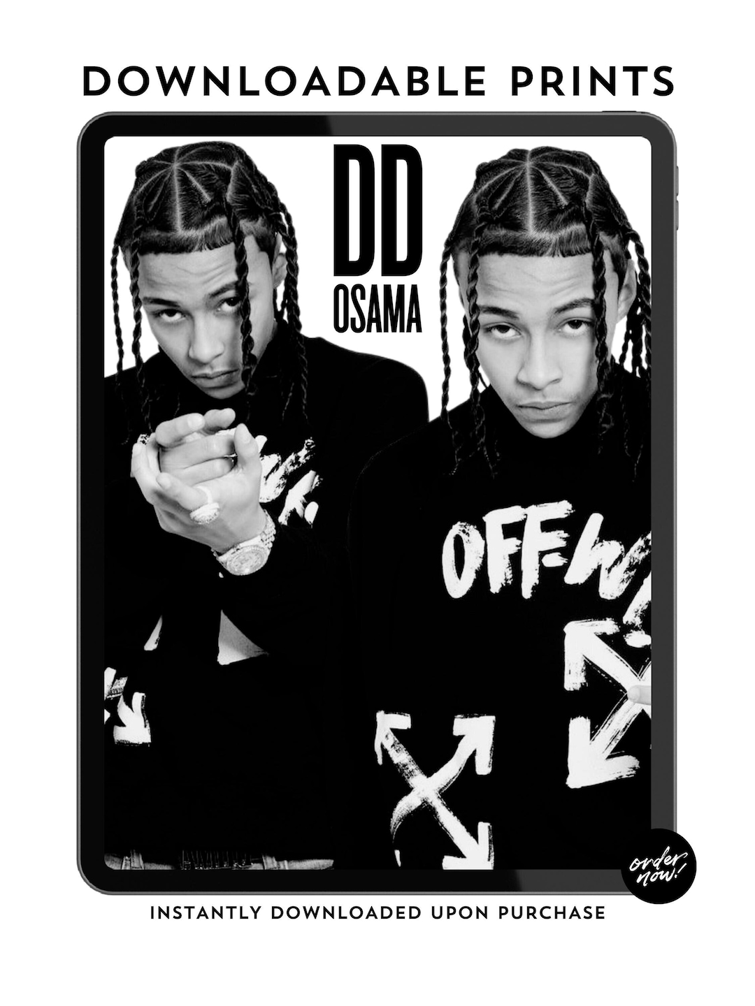 DD Osama Downloadable Digital Print, DD Osama Wall Art, Printable Wall ...