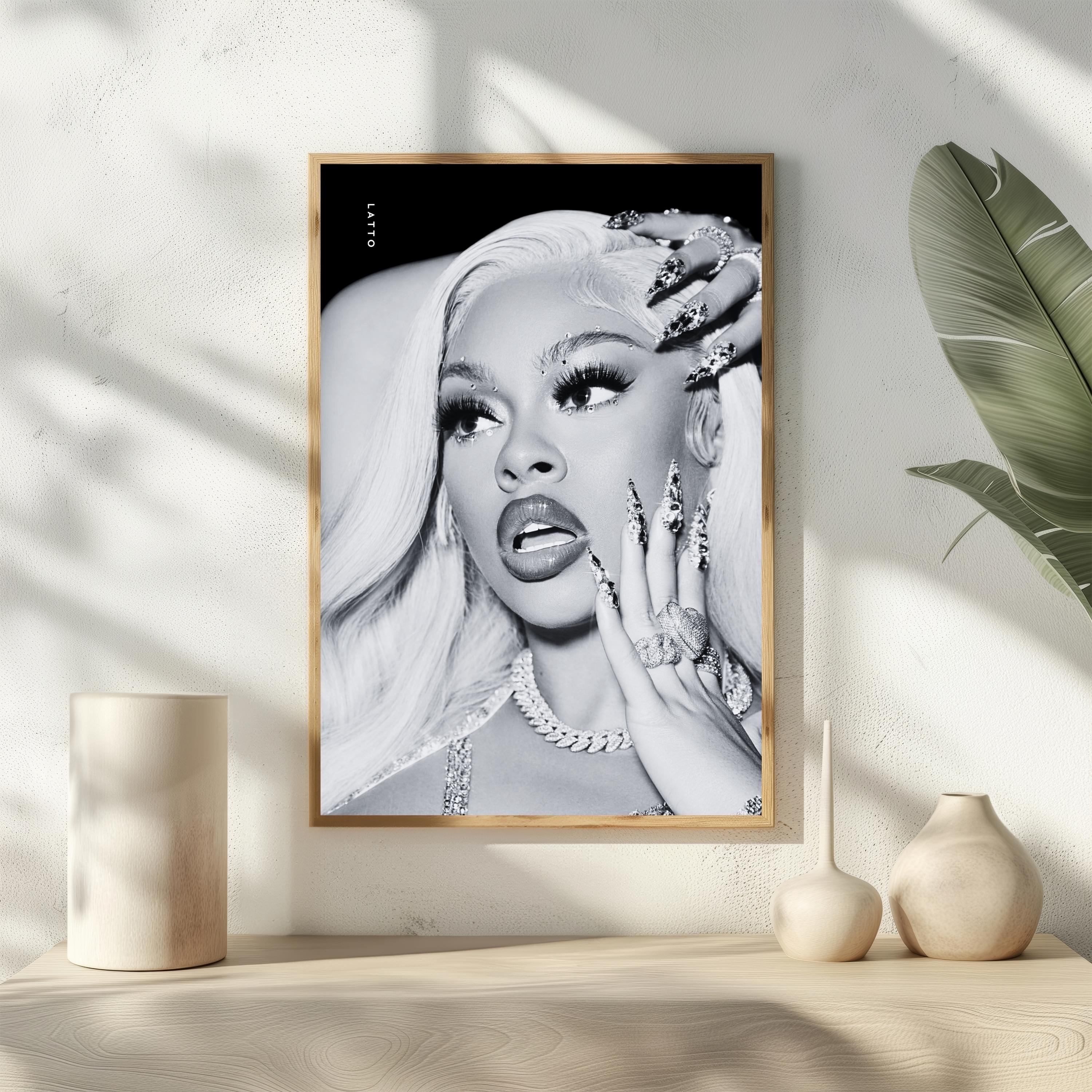 Latto: Downloadable Wall Art Poster (5 PDF Sizes Included) - Etsy