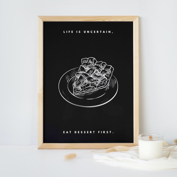 Eat Dessert First - Etsy