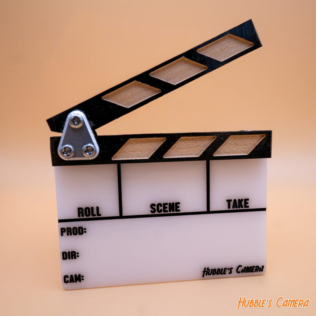 Mini Slate (film and TV Clapper Board) 3.5in X3in - Etsy