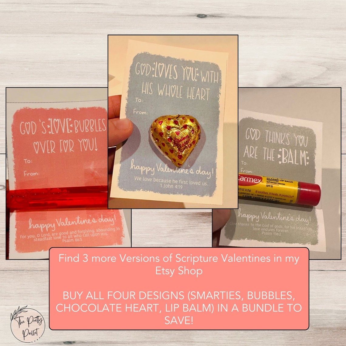 Printable Smartie Valentine | Christian Card | DIY DIGITAL DOWNLOAD ...