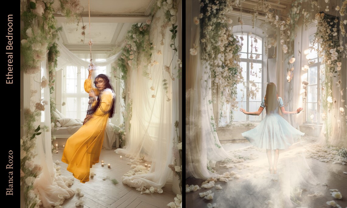 Ethereal Dream Fine Art Textures 17, Photoshop Floral, Editing, Painting Overlays, Digital ...