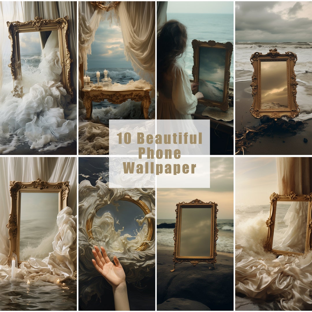 Mirror Mirror Light - 10 Ethereal Mood Digital Phone Wallpapers ...