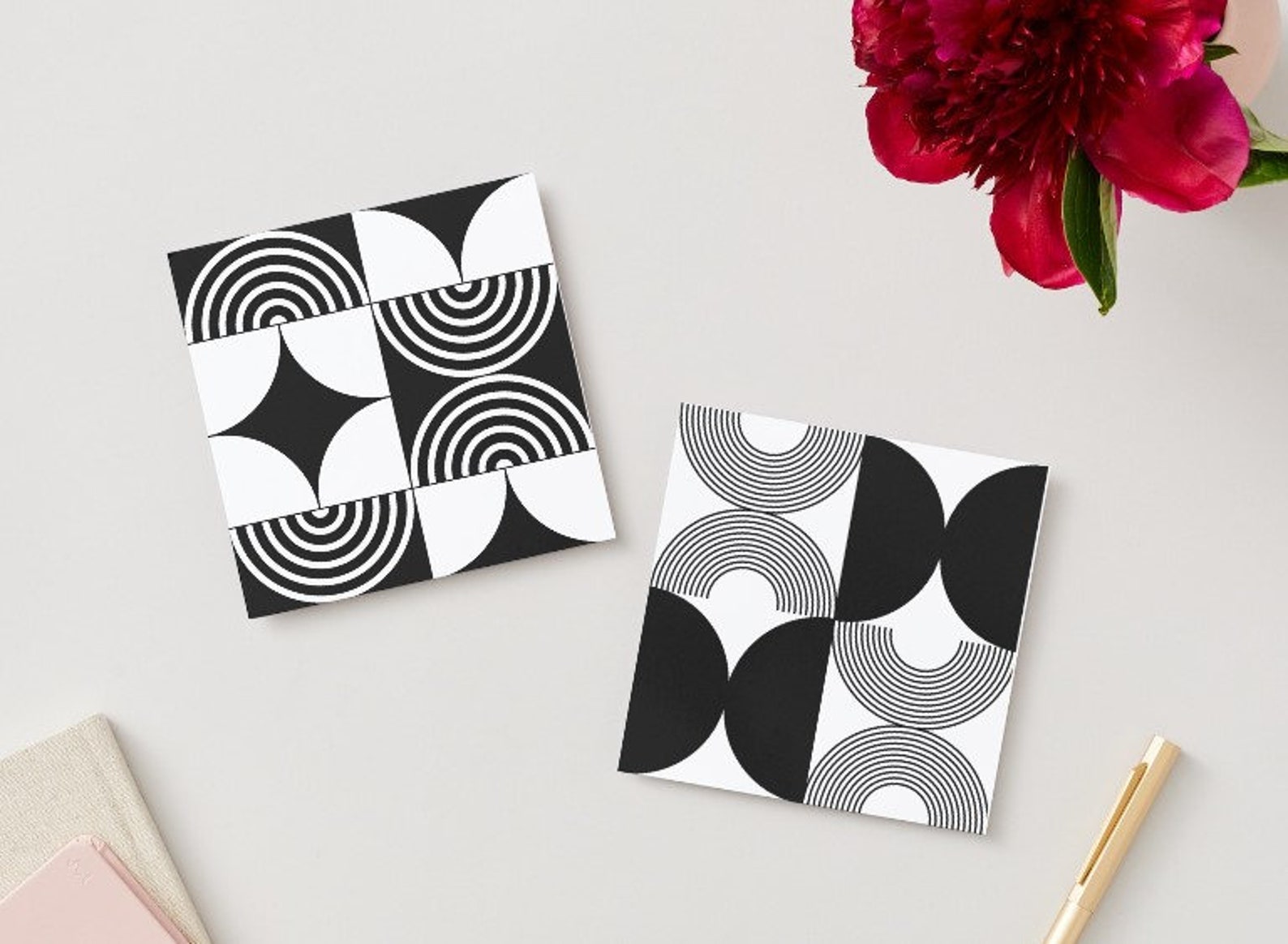 106 High Contrast Baby Cards Bundle Printable Montessori Black and ...